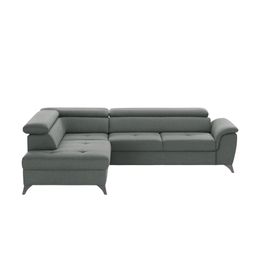 switch Ecksofa Aldeia ¦ grau ¦ Maße (cm): B: 252 H: 70 T: 200