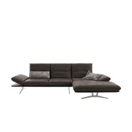 Koinor Ecksofa Echtleder Francis ¦ braun ¦ Maße (cm): B: 314 H: 93 T: