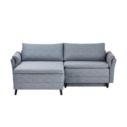 Höffner Ecksofa Ciri ¦ blau ¦ Maße (cm): B: 236 H: 93 T: 186