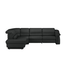 himolla Ecksofa 1301 ¦ schwarz ¦ Maße (cm): B: 294 H: 86 T: 256