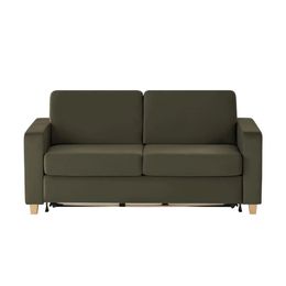 Nehl Schlafsofa Boston Deluxe ¦ grün ¦ Maße (cm): B: 199 H: 91 T: 10