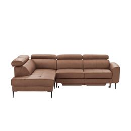 Max Schelling Ecksofa Momentum ¦ braun ¦ Maße (cm): B: 262 H: 92 T: