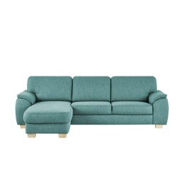 Smart Ecksofa Valencia ¦ türkis/petrol ¦ Maße (cm): B: 281 H: 90 T: