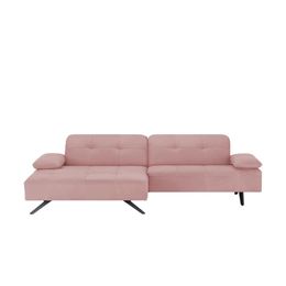 JOOP! Ecksofa 8111 Square ¦ rosa/pink ¦ Maße (cm): B: 282 H: 78 T: