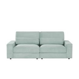 Höffner Big Sofa Branna ¦ grün ¦ Maße (cm): B: 232 H: 88 T: 120