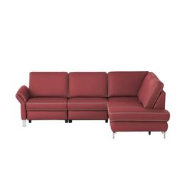 Medium Ecksofa Medium Plus ¦ rot ¦ Maße (cm): B: 265 H: 89 T: 200