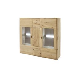 Woodford Highboard Rowa ¦ holzfarben ¦ Maße (cm): B: 156 H: 141 T: 3