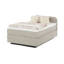 Wohnwert Boxspringbett Jarna ¦ creme ¦ Maße (cm): B: 140 H: 100