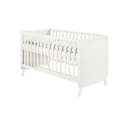 Höffner Kinderbett Venice Fishbone White ¦ holzfarben ¦ Maße (cm): B: 77 H: