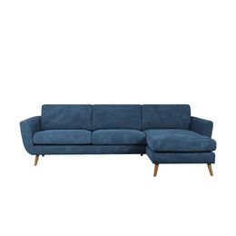 Soho Ecksofa Smilla ¦ blau ¦ Maße (cm): B: 274 H: 85 T: 156