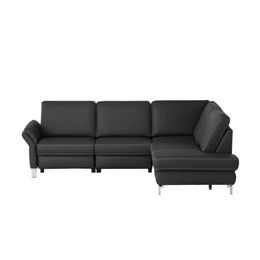 Medium Ecksofa Medium Plus ¦ schwarz ¦ Maße (cm): B: 265 H: 89 T: 20