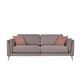 Smart Sofa, 3-sitzig Maxim ¦ rosa/pink ¦ Maße (cm): B: 214 H: 87 T: