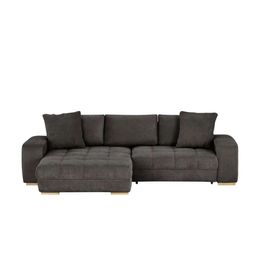 bobb Ecksofa Caro ¦ braun ¦ Maße (cm): B: 350 H: 68 T: 202