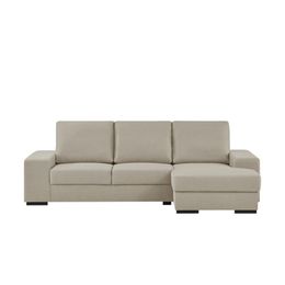 Höffner Ecksofa Renée ¦ beige ¦ Maße (cm): B: 276 H: 92 T: 146