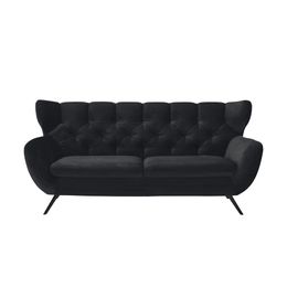 Jette Home Sofa Caldara ¦ schwarz ¦ Maße (cm): B: 200 H: 94 T: 95