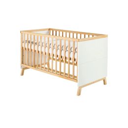 Höffner Kinderbett Miami White ¦ weiß ¦ Maße (cm): B: 77 H: 86