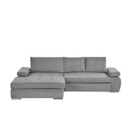 Smart Ecksofa Ibby ¦ grau ¦ Maße (cm): B: 294 H: 73 T: 173