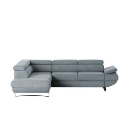 switch Ecksofa aus Mikrofaser Gio ¦ grau ¦ Maße (cm): B: 263 H: 88 T: