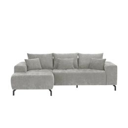 switch Ecksofa Astrid ¦ grau ¦ Maße (cm): B: 252 H: 94 T: 150