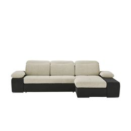 switch Ecksofa Avilla ¦ beige ¦ Maße (cm): B: 285 H: 86 T: 187