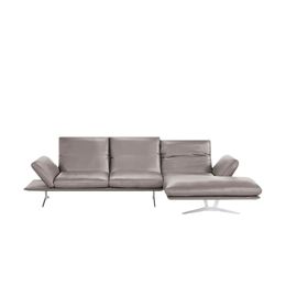 Koinor Ecksofa Echtleder Francis ¦ braun ¦ Maße (cm): B: 314 H: 93 T: