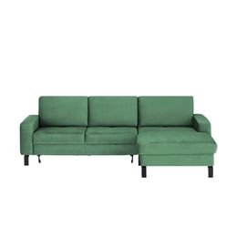 Jette Home Ecksofa Coline Move ¦ grün ¦ Maße (cm): B: 258 H: 85 T: 1