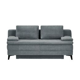 Höffner Schlafsofa Boxspring Ciri ¦ grau ¦ Maße (cm): B: 200 H: 93 T: 107