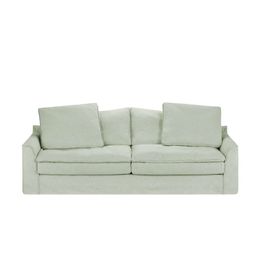 Soho Sofa 3-sitzig Sarvika ¦ grün ¦ Maße (cm): B: 233 H: 95 T: 114