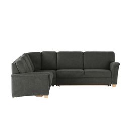 Smart Ecksofa Valencia ¦ schwarz ¦ Maße (cm): B: 272 H: 90 T: 242