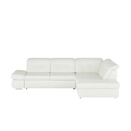 Lounge Collection Ecksofa Leder Spencer ¦ weiß ¦ Maße (cm): B: 323 H