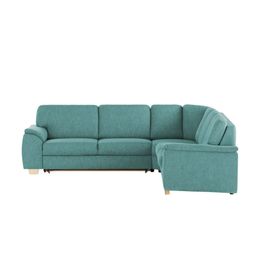 Smart Ecksofa Valencia ¦ türkis/petrol ¦ Maße (cm): B: 280 H: 90 T: