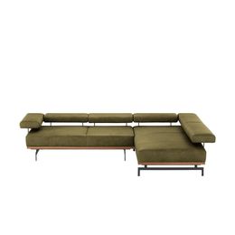 JOOP! Ecksofa Leder 24/7 8106 ¦ grün ¦ Maße (cm): B: 237 H: 85 T: 29