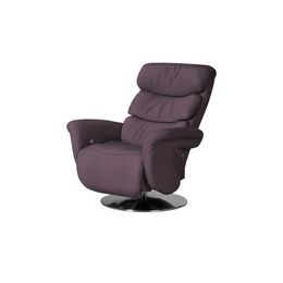 himolla Leder-Relaxsessel Leder 7628 ¦ lila/violett ¦ Maße (cm): B: 8