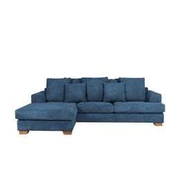 Soho Ecksofa Franka ¦ türkis/petrol ¦ Maße (cm): B: 268 H: 87 T: 161