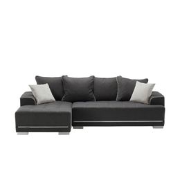 Höffner Ecksofa Olaf ¦ grau ¦ Maße (cm): B: 252 H: 80 T: 150