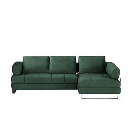 switch Ecksofa Havana ¦ grün ¦ Maße (cm): B: 272 H: 89 T: 173