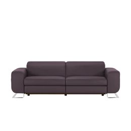 JOOP! Ledersofa 8151 ¦ lila/violett ¦ Maße (cm): B: 238 H: 74 T: 111