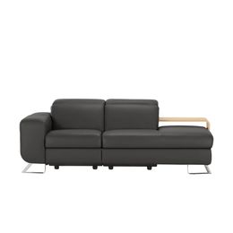 JOOP! Ledersofa 8151 ¦ braun ¦ Maße (cm): B: 211 H: 74 T: 111