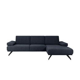 Soho Ecksofa Gemma ¦ blau ¦ Maße (cm): B: 282 H: 84 T: 166