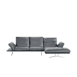 Koinor Ecksofa Echtleder Francis ¦ grau ¦ Maße (cm): B: 314 H: 93 T: