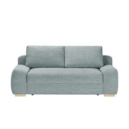 bobb Schlafsofa Eleny de Luxe II ¦ blau ¦ Maße (cm): B: 210 H: 96 T: