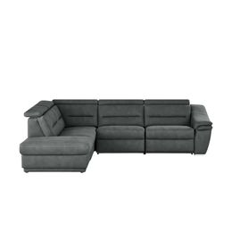 meinSofa Ecksofa Ivonne-S ¦ schwarz ¦ Maße (cm): B: 294 H: 84 T: 245