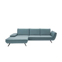 meinSofa Ecksofa Luca ¦ türkis/petrol ¦ Maße (cm): B: 315 H: 88 T: 1