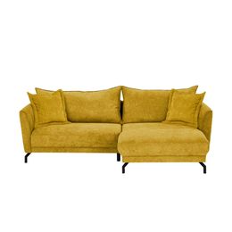 bobb Ecksofa Yolanda ¦ gelb ¦ Maße (cm): B: 257 H: 94 T: 174