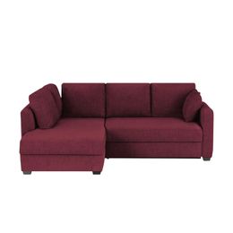 bobb Ecksofa Lisa de Luxe ¦ rot ¦ Maße (cm): B: 235 H: 90 T: 184