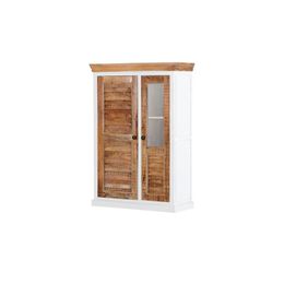 Woodford Highboard Sora ¦ holzfarben ¦ Maße (cm): B: 100 H: 145 T: 4