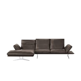 Koinor Ecksofa Echtlederbezug Francis ¦ braun ¦ Maße (cm): B: 194 H: