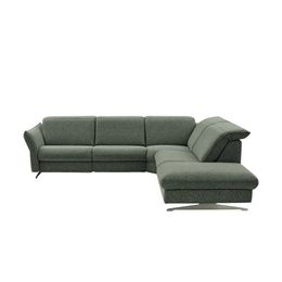 Hukla Ecksofa Mikrofaser Michelle ¦ grün ¦ Maße (cm): B: 292 H: 99 T: