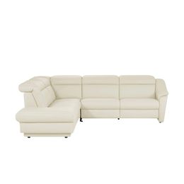 himolla Ecksofa Leder 9707 ¦ creme ¦ Maße (cm): B: 275 H: 84 T: 245