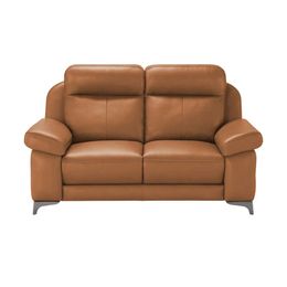 Wohnwert Sofa 2-sitzig aus Echtleder Arianna ¦ braun ¦ Maße (cm): B: